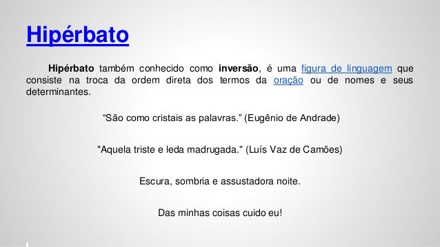 Figuras de linguagem
