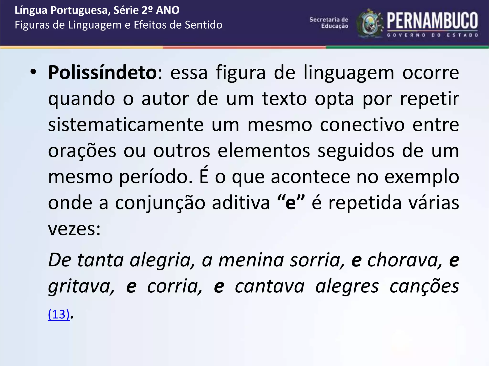 Figuras de linguagem e efeitos de sentido. | PPT