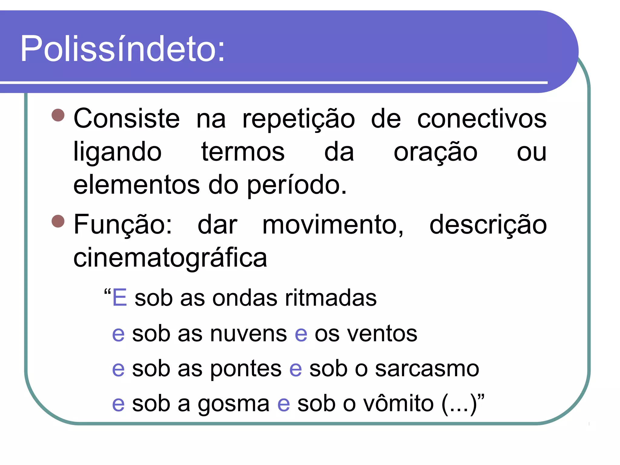 Figuras de linguagem figuras de som, pensamento e palavras | PPT