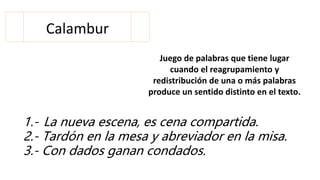 Figuras fonicas - Lengua y Literatura | PPTX