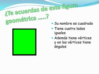 Figuras geometricas | PPTX