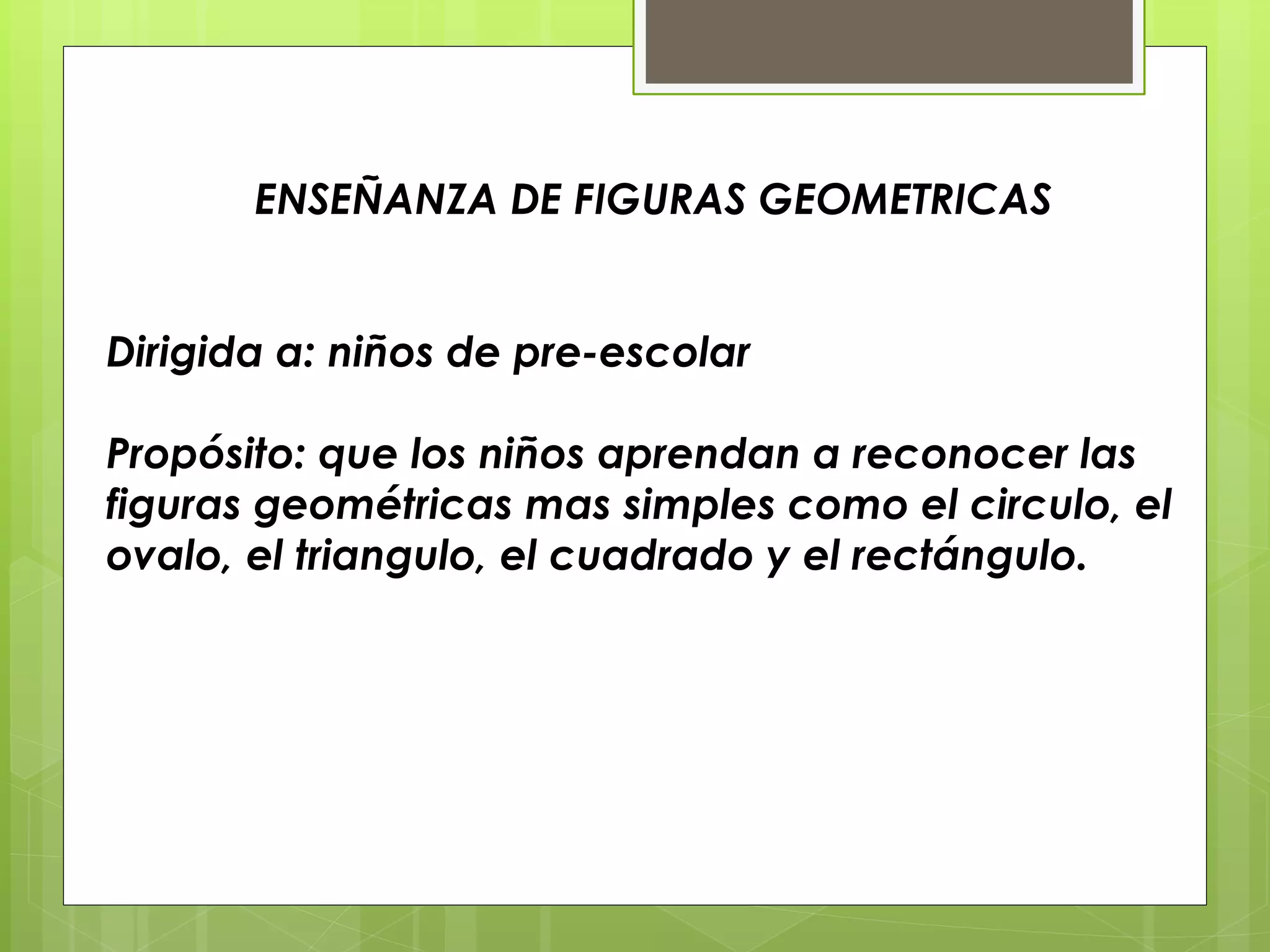 Figuras geometricas | PPTX