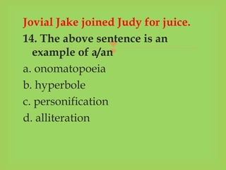 Figurative lang-overview [autosaved] | PPT