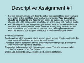 Figurative Language in Descriptive Writing.ppt