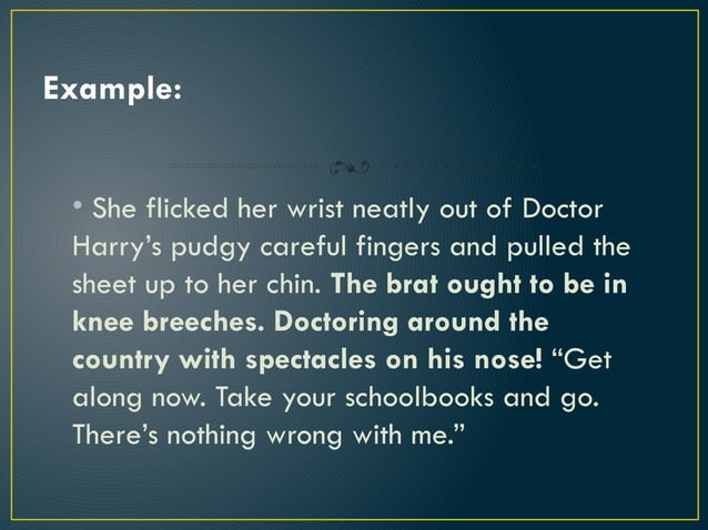 figurative-language-and-characterization | PPT