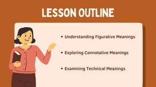 Figurative,connotative meaning.pdf for learning | PDF