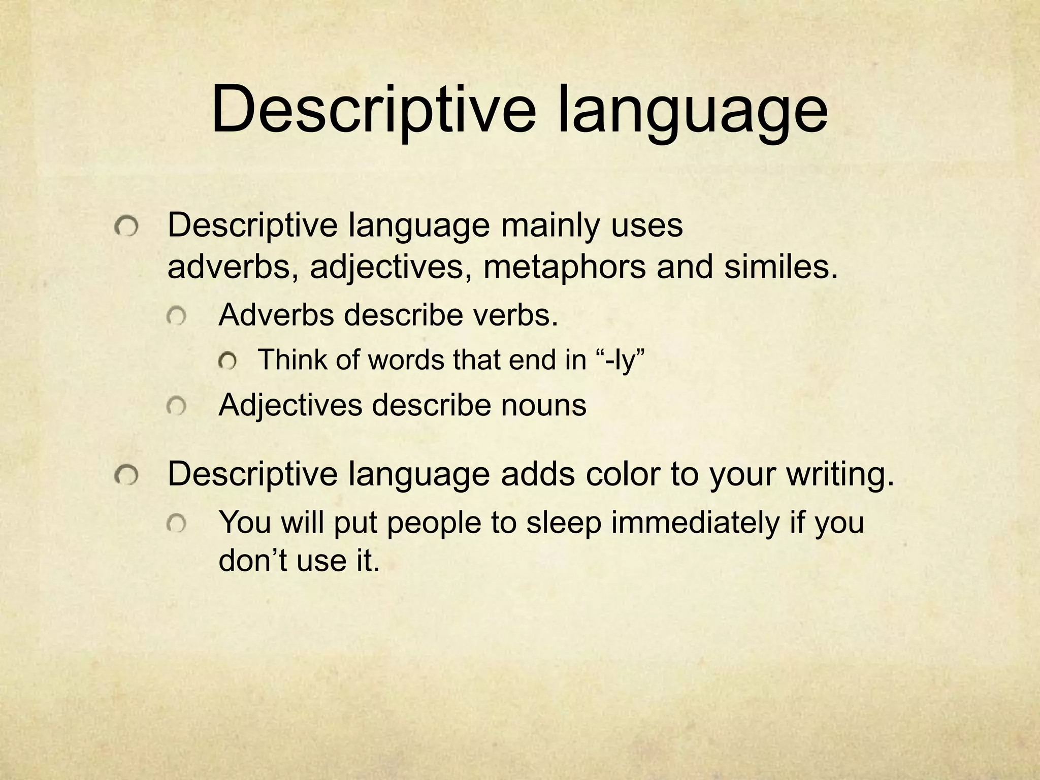 Figurative language | PPTX