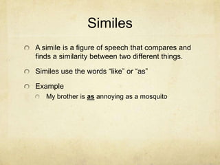 Figurative language | PPTX