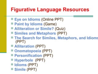 Figurative language | PPT