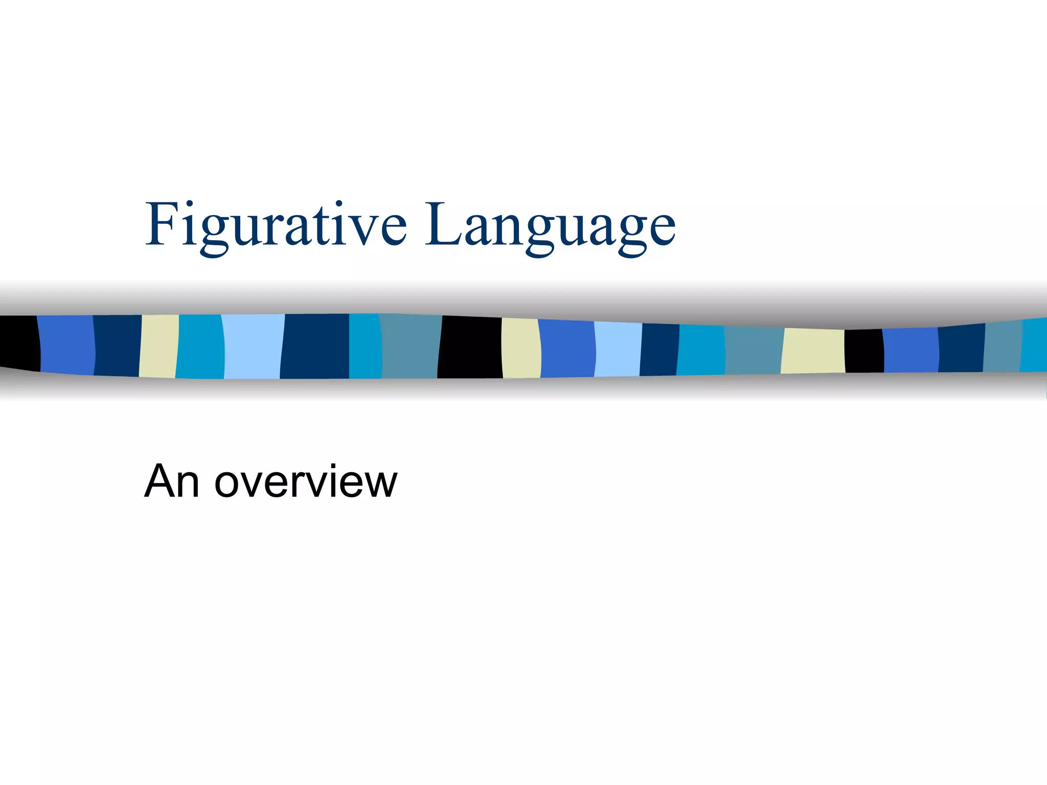Figurative language | PPT