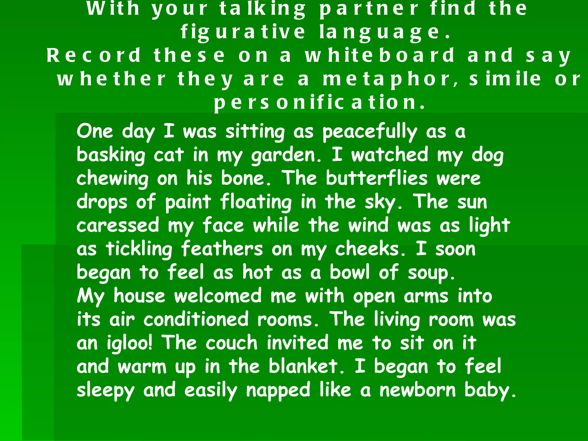 Figurative language | PPT