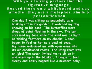 Figurative language | PPT