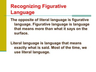 Figurative Language | PPT