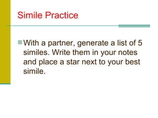 Figurative Language | PPT | Poetry | Books and Literature