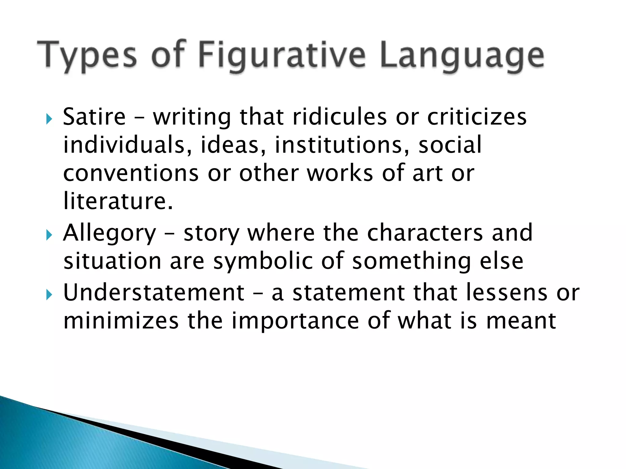 Figurative language | PPT