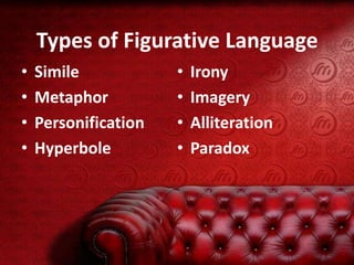 Figurative Language | PPTX