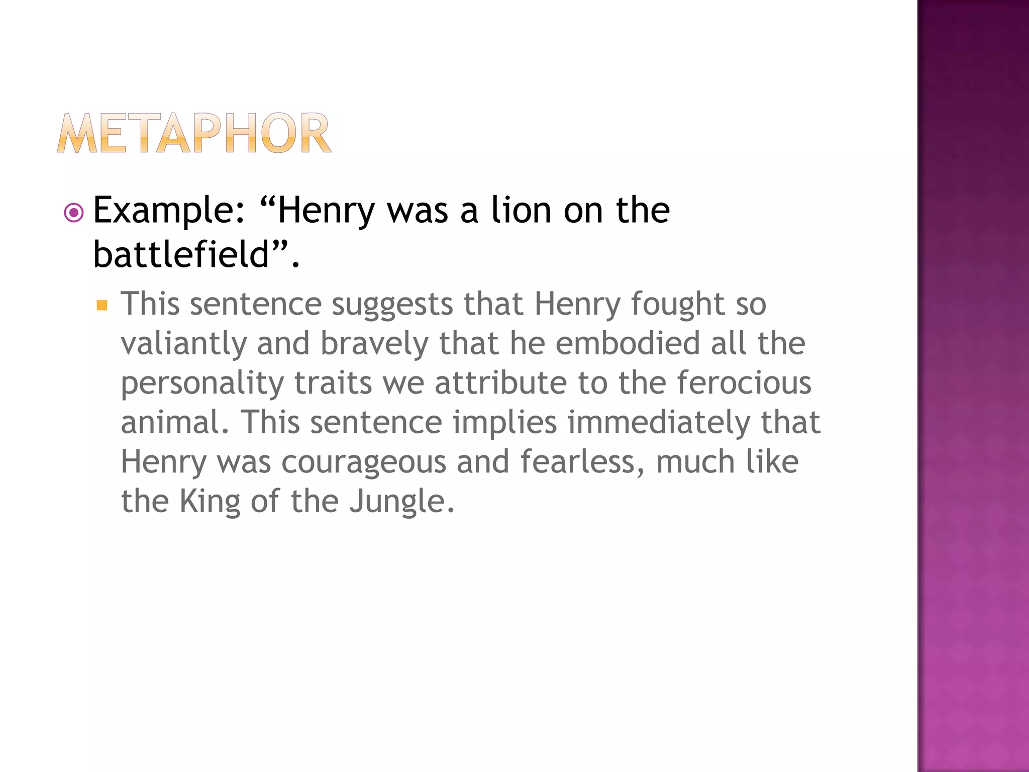 Figurative language | PPTX