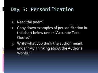 Figurative language | PPTX