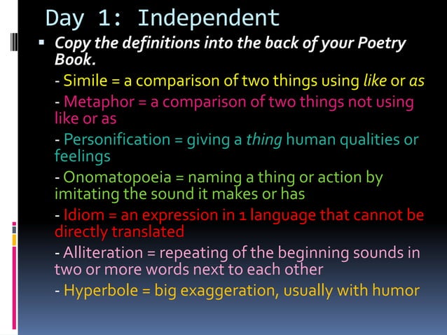 Figurative language | PPT