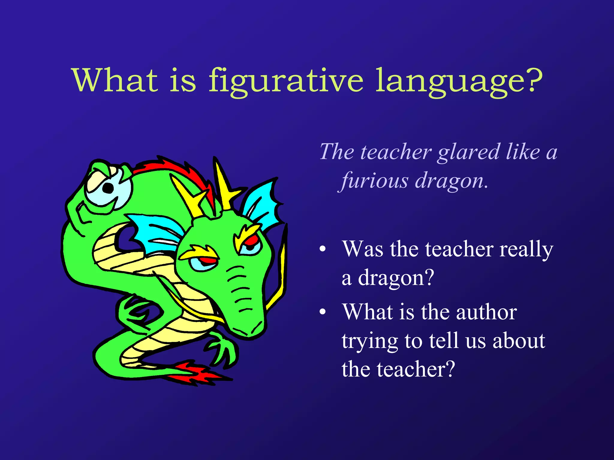 Descriptive Writing: Figurative Language and Sensory Details | PPTX