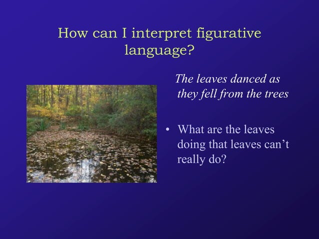 Descriptive Writing: Figurative Language and Sensory Details