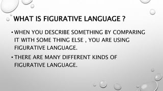 Figurative language | PPT
