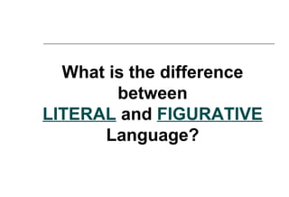 Figures of Speech | PPT