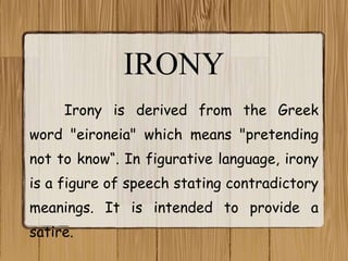 Figurative language in semantics and pragmatics | PPTX