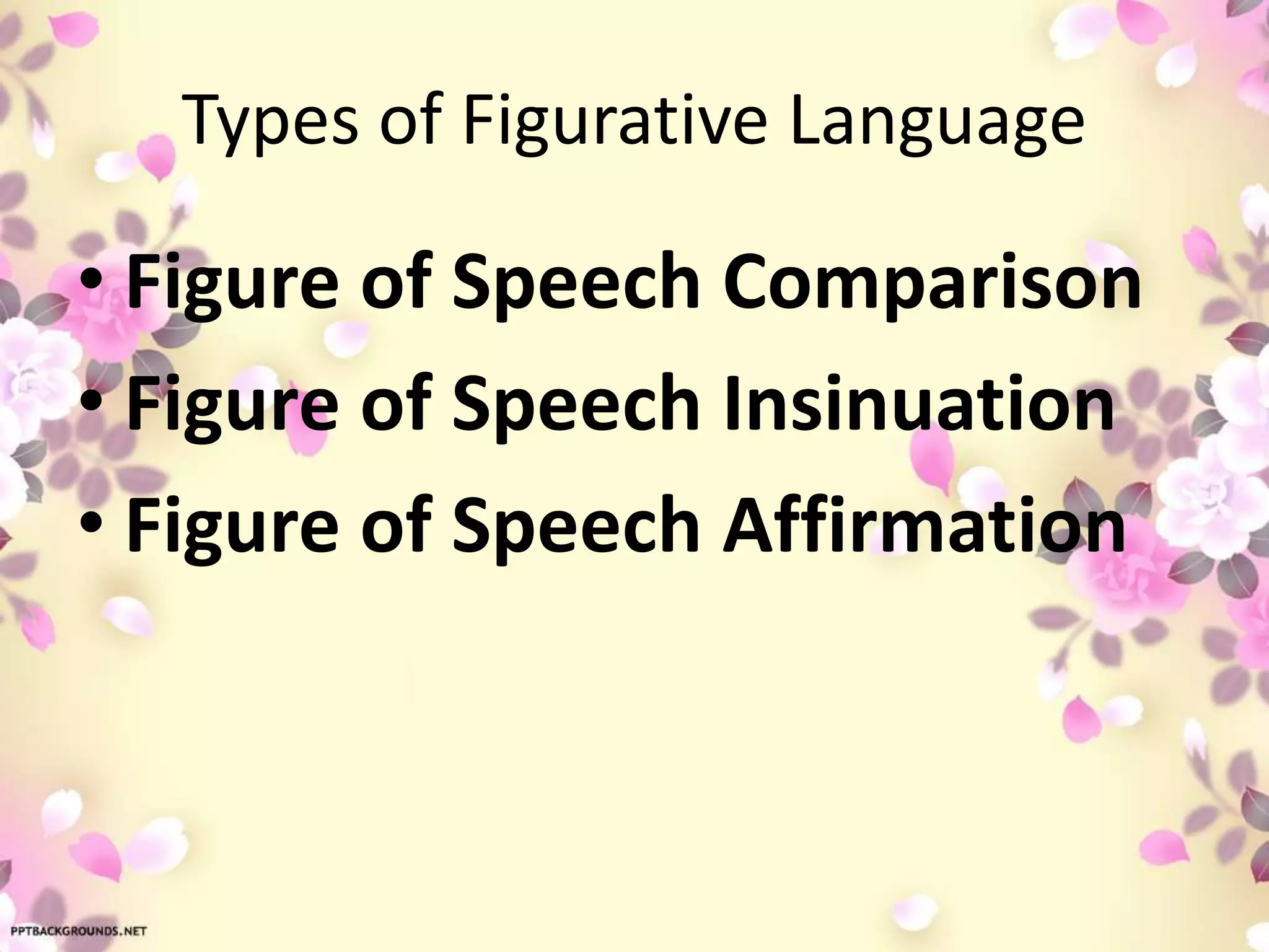 Figurative language | PPTX
