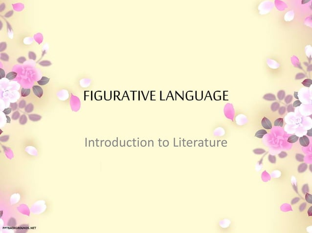 Figurative language | PPTX