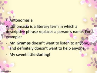 Figurative language | PPTX