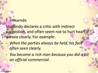 Figurative language | PPTX