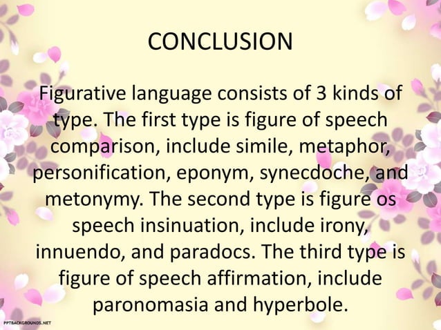 Figurative language | PPTX