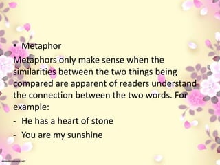 Figurative language | PPTX