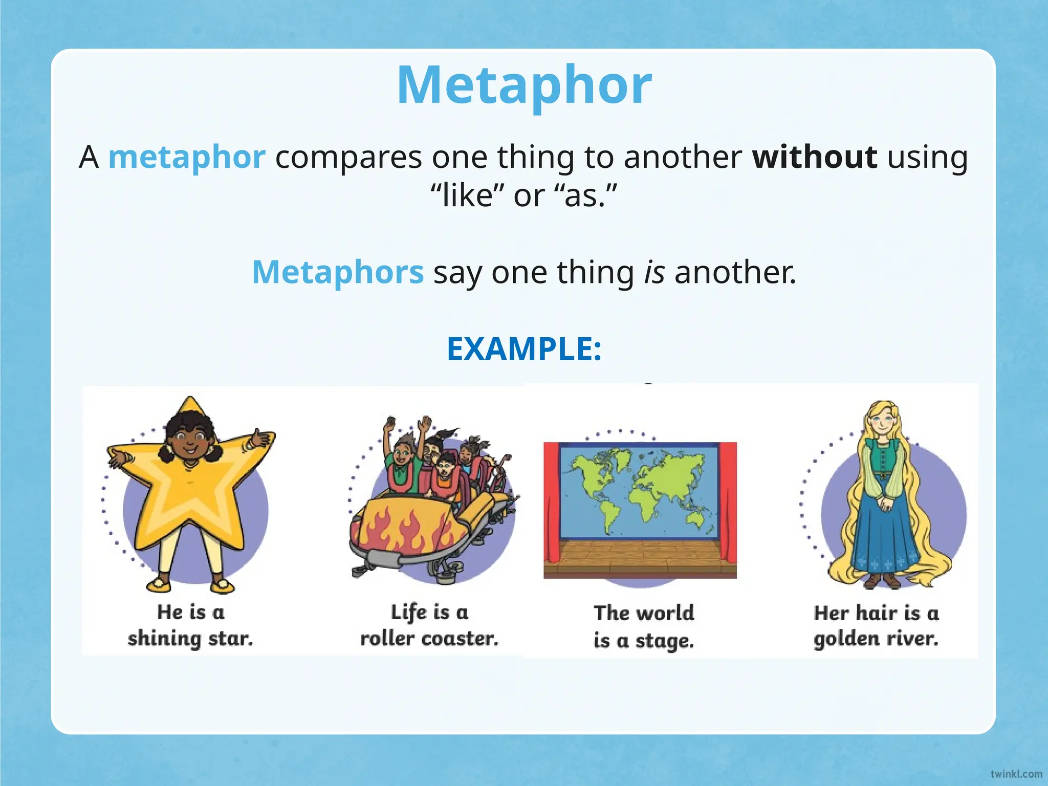 Figurative language slides for 3rd grade | PPTX
