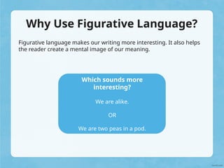 Figurative language slides for 3rd grade | PPTX