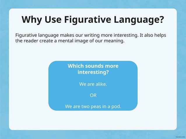 Figurative language slides for 3rd grade | PPTX