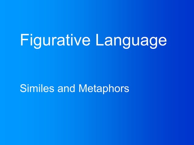 Figurative language.ppt