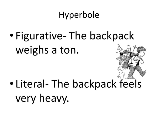 Figurative language simile, metaphor, personification, hyperbole | PPTX