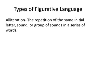 Figurative language simile, metaphor, personification, hyperbole | PPTX