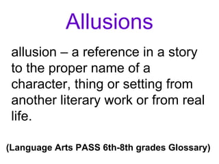 Figurative language definitions and examples | PPT