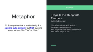 Figurative Language in a Poem | PDF | Music | Entertainment