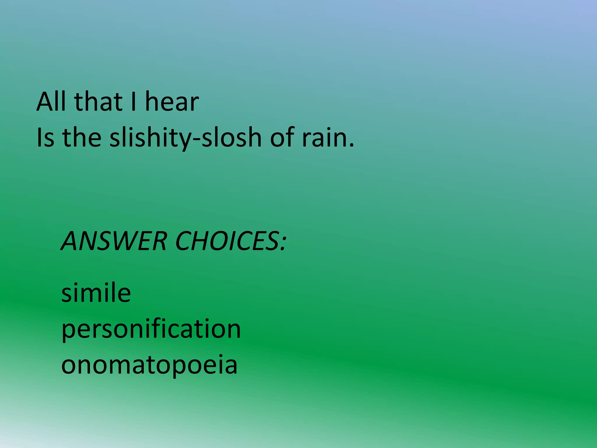 Figurative Language in Poetry | PPTX