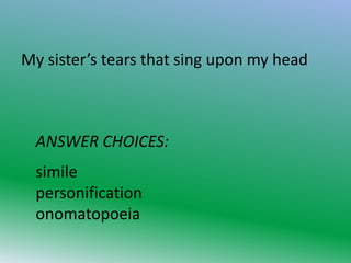 Figurative Language in Poetry | PPTX