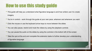 Figurative language interactive study guide | PPTX