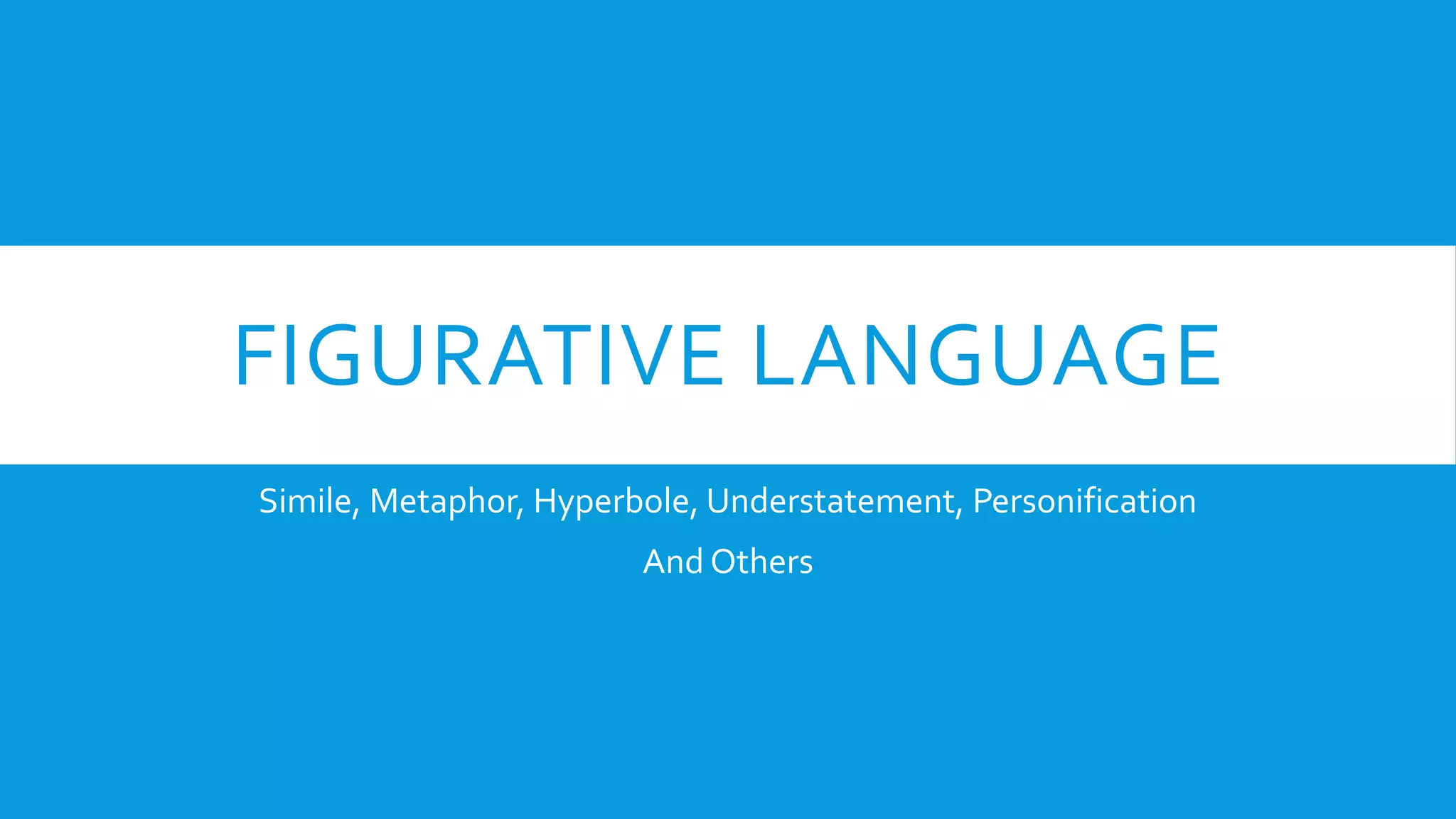 Figurative Language | PPT
