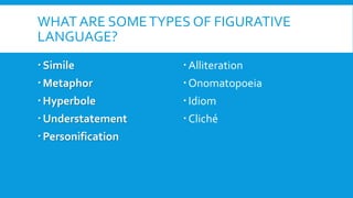 Figurative Language | PPT