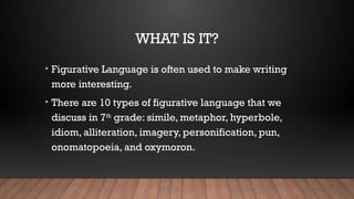 Figurative Language PowerPoint.pptx.............. | PPT