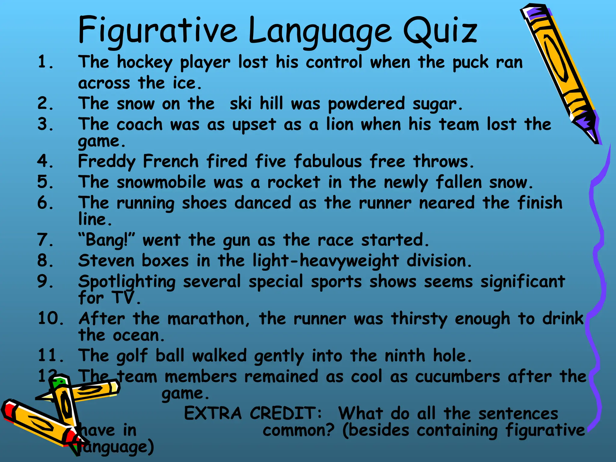 figurative language power point presentation | PPT