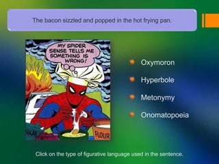 Figurative language non-linear power point | PPTX